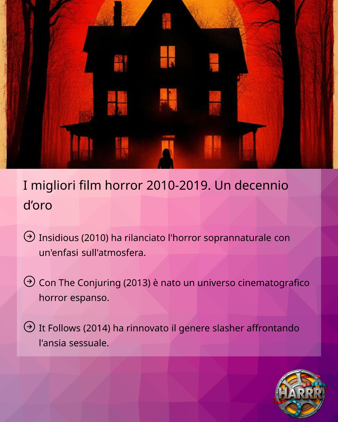 I migliori film horror 2010-2019. Un decennio d'oro - Harrr Bullet